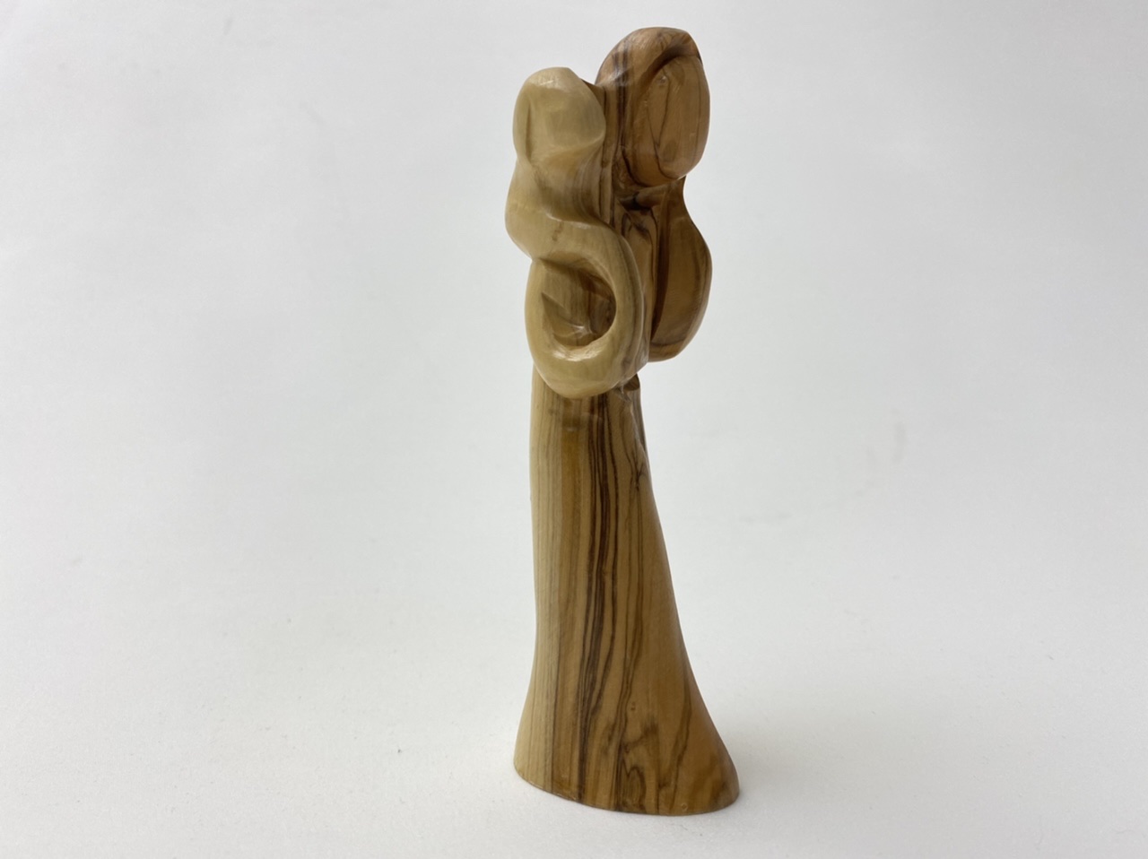 The Good Shepherd Faceless Statue - Bethlehem Wood Carving